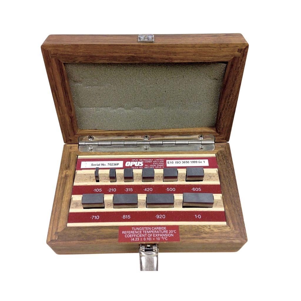 E10 Opus Carbide Gauge Block Set Grade 1 – Tru-Cal