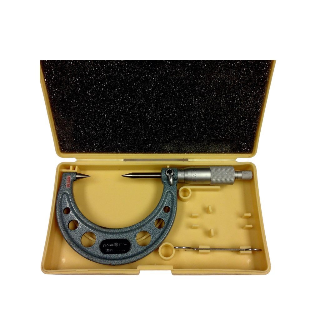 Mitutoyo 25-50mm External Point Micrometer – Tru-Cal