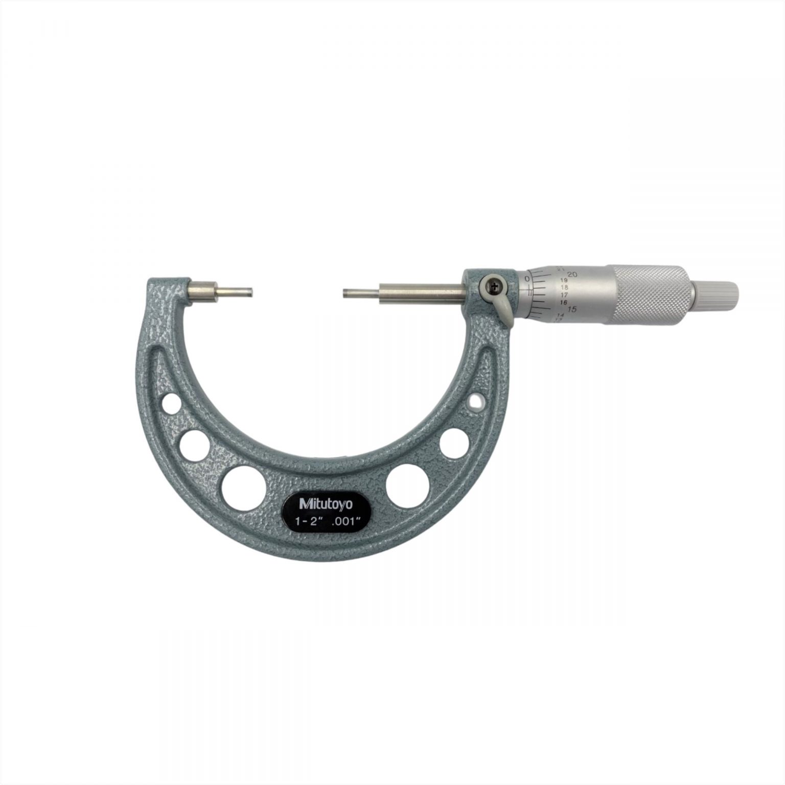 Mitutoyo 0-1″ Spline Micrometer – Tru-Cal