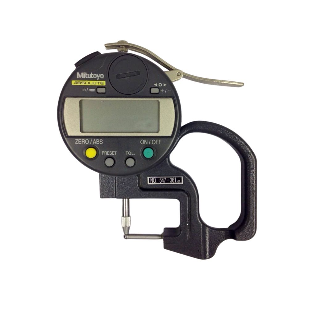 Mitutoyo Thickness Gauge 0-10mm 547-361S – Tru-Cal