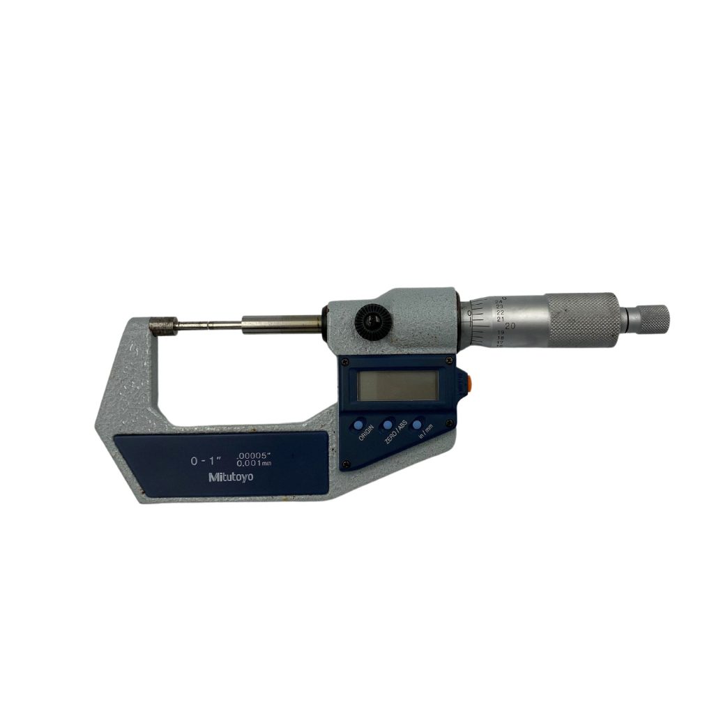 Mitutoyo 0-1″ Digital Spline Micrometer – Tru-Cal